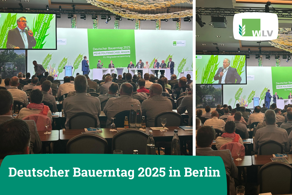 Die Delegierten in der Diskussion über den Bauernverband der Zukunft ...