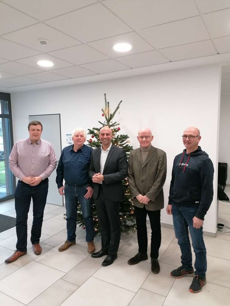 Austausch mit SPD-Landratskandidaten Ali Dogan. Im Grünen Zentrum am 08 ...