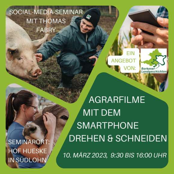 Social Media | Seminar-Angebot zum Filmen und Schneiden mit dem Smartphone