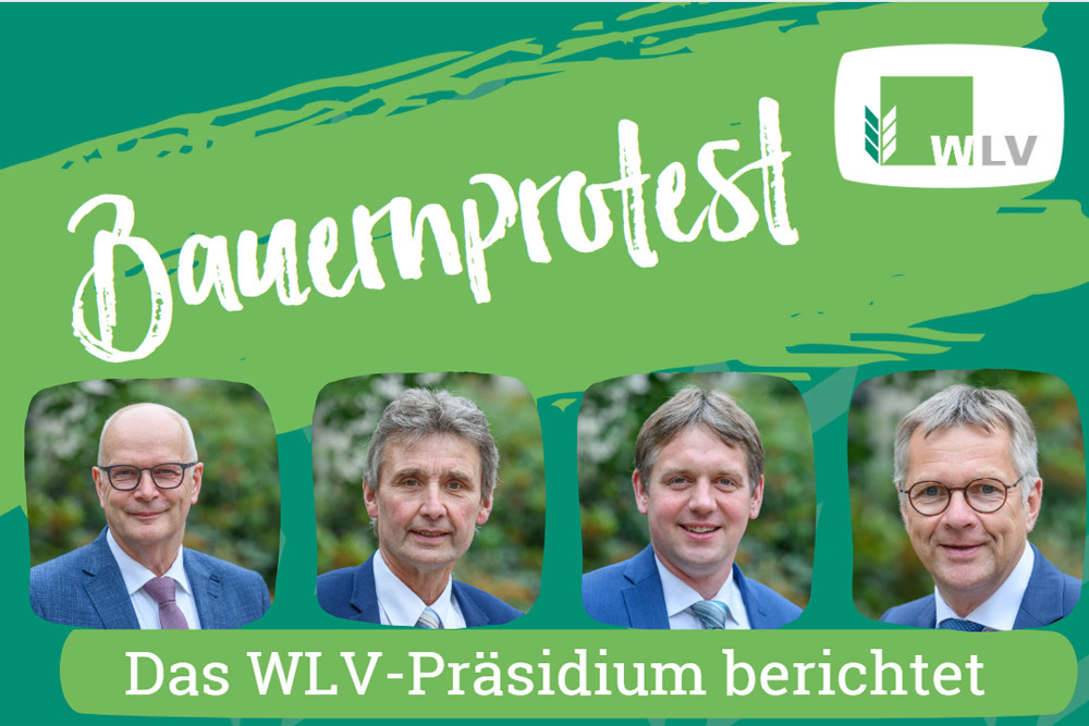 Bauernprotest | Zoom-Videokonferenz mit dem WLV-Präsidium ansehen