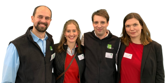 Ansprechpartner NextGen (von links: Michael Hellermann, Christin Albers ...